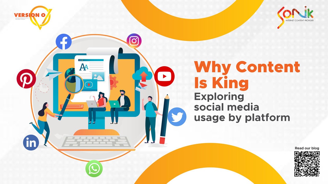 Why Content Is King: Exploring social media usage by platform - VersionO